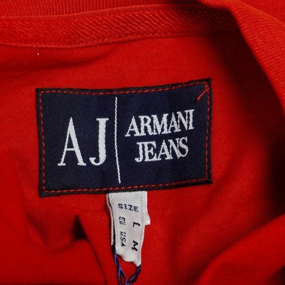 Armani Jeans AJ | Shirts | Armani Jeans Aj Rock In Fifties Mens Red ...